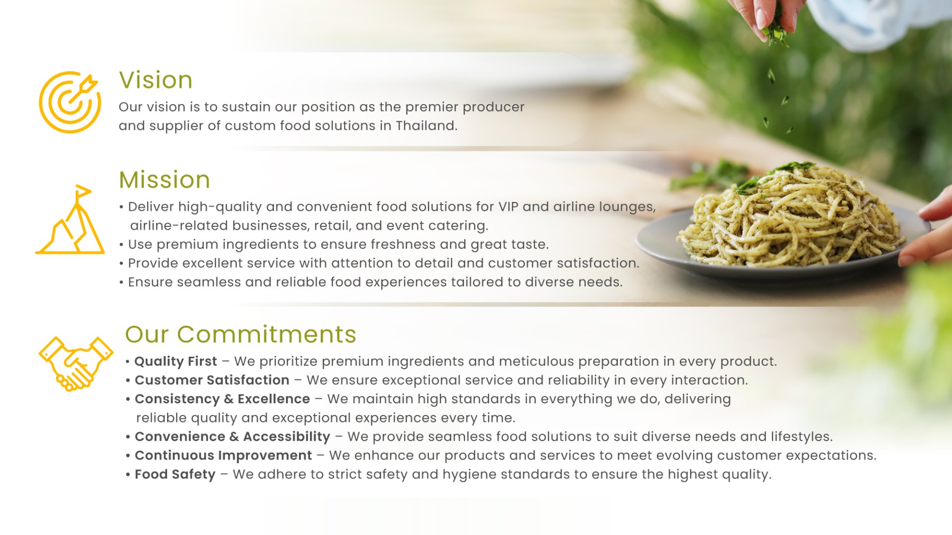 Gourmet Primo - Your Food Solution Partner